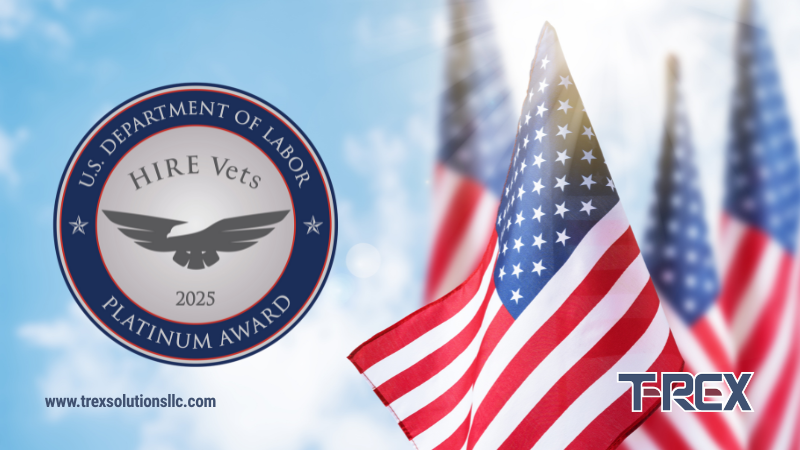 T-Rex Solutions, LLC T-Rex Receives 2025 Hire Vets Medallion Award From ...